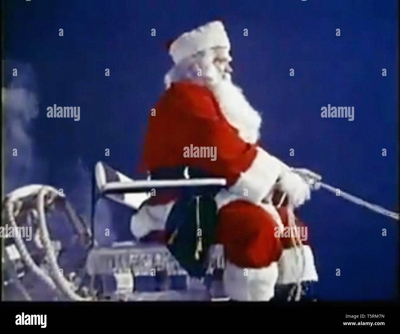 Santa reindeer 1950s hi-res stock photography and images - Alamy