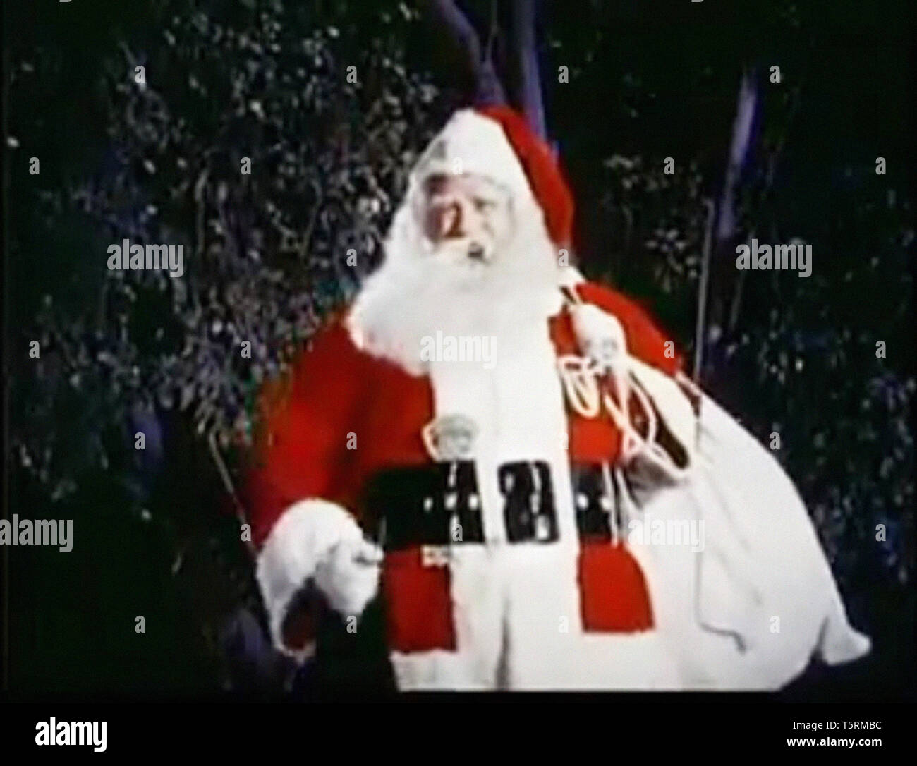 Santa reindeer 1950s hi-res stock photography and images - Alamy