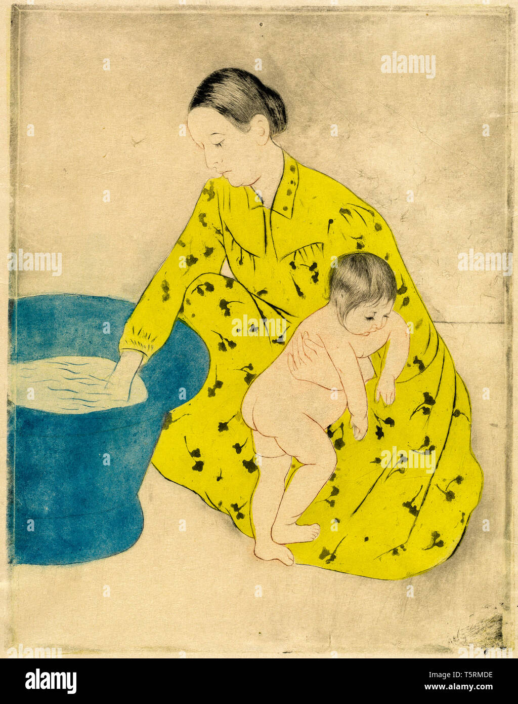 Mary Cassatt The Bath High Resolution Stock Photography and Images - Alamy