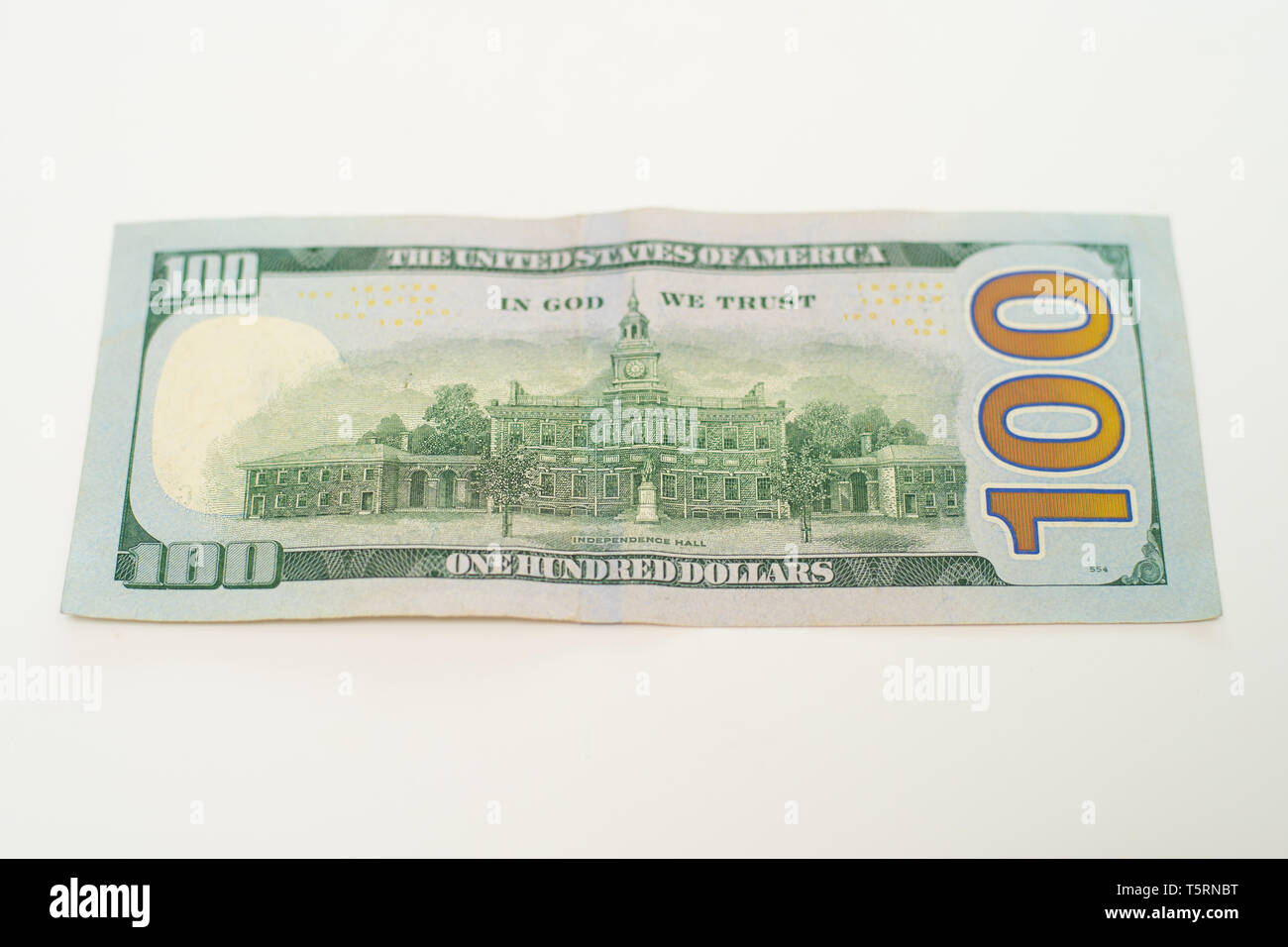 100 Dollar Bill Back High Resolution Stock Photography and Images - Alamy