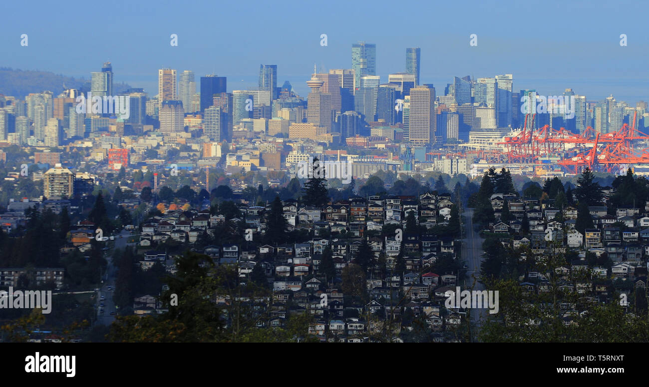 Burnaby city skyline hi-res stock photography and images - Alamy