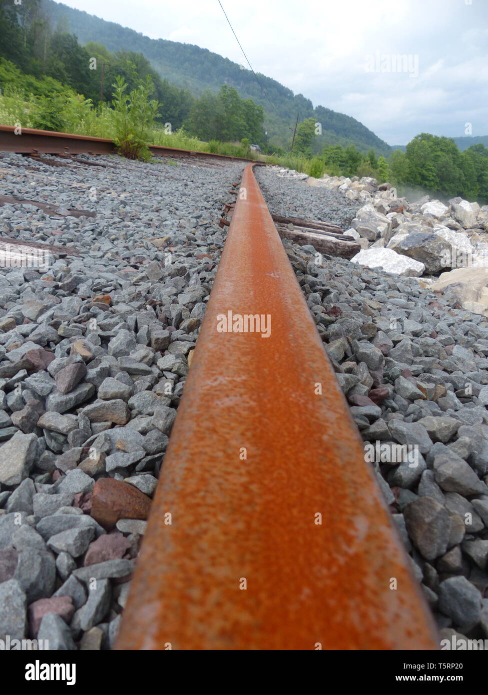 Rusted Rail High Resolution Stock Photography and Images - Alamy