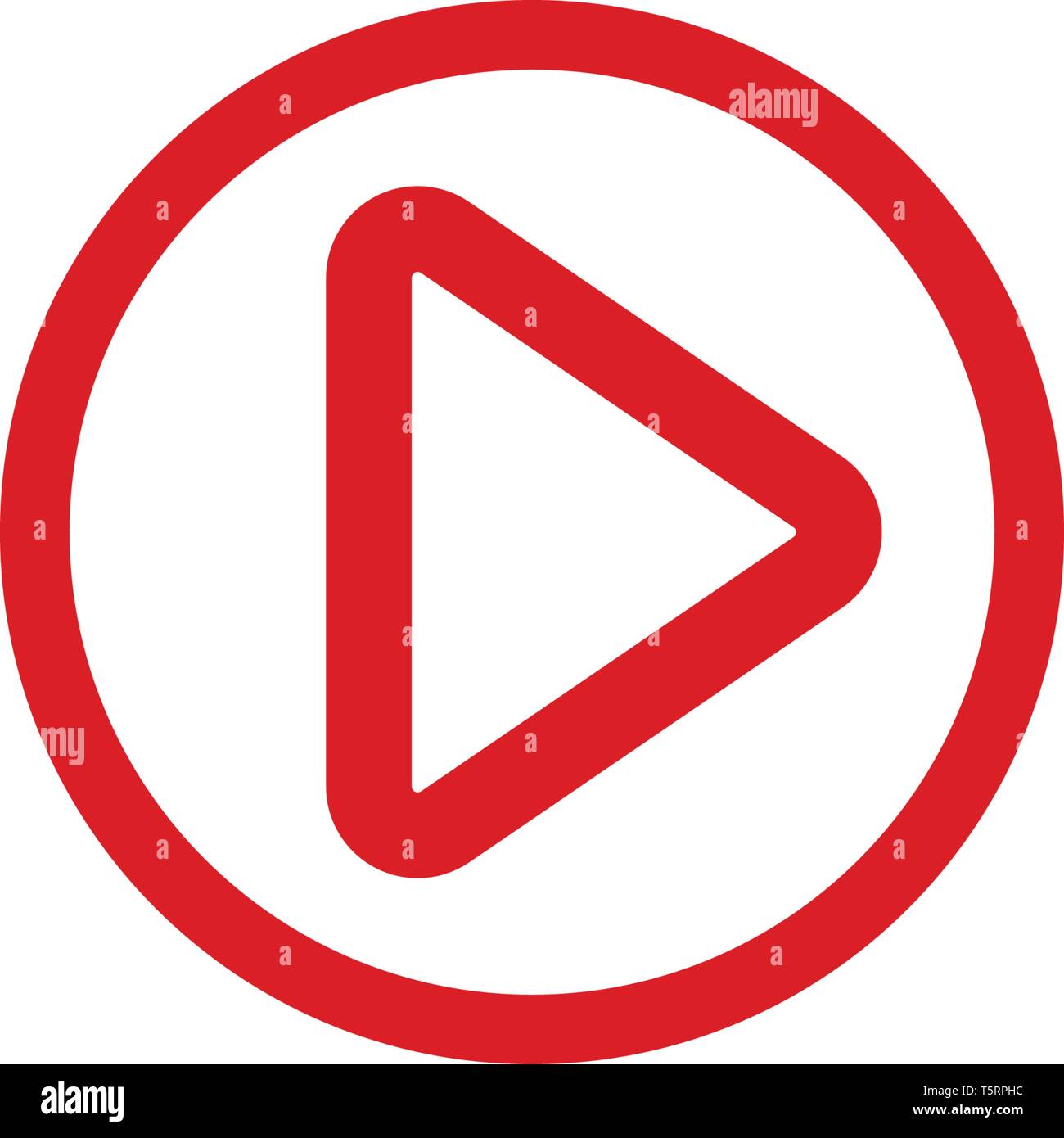 Play button vector logo media player Stock Vector Image & Art - Alamy