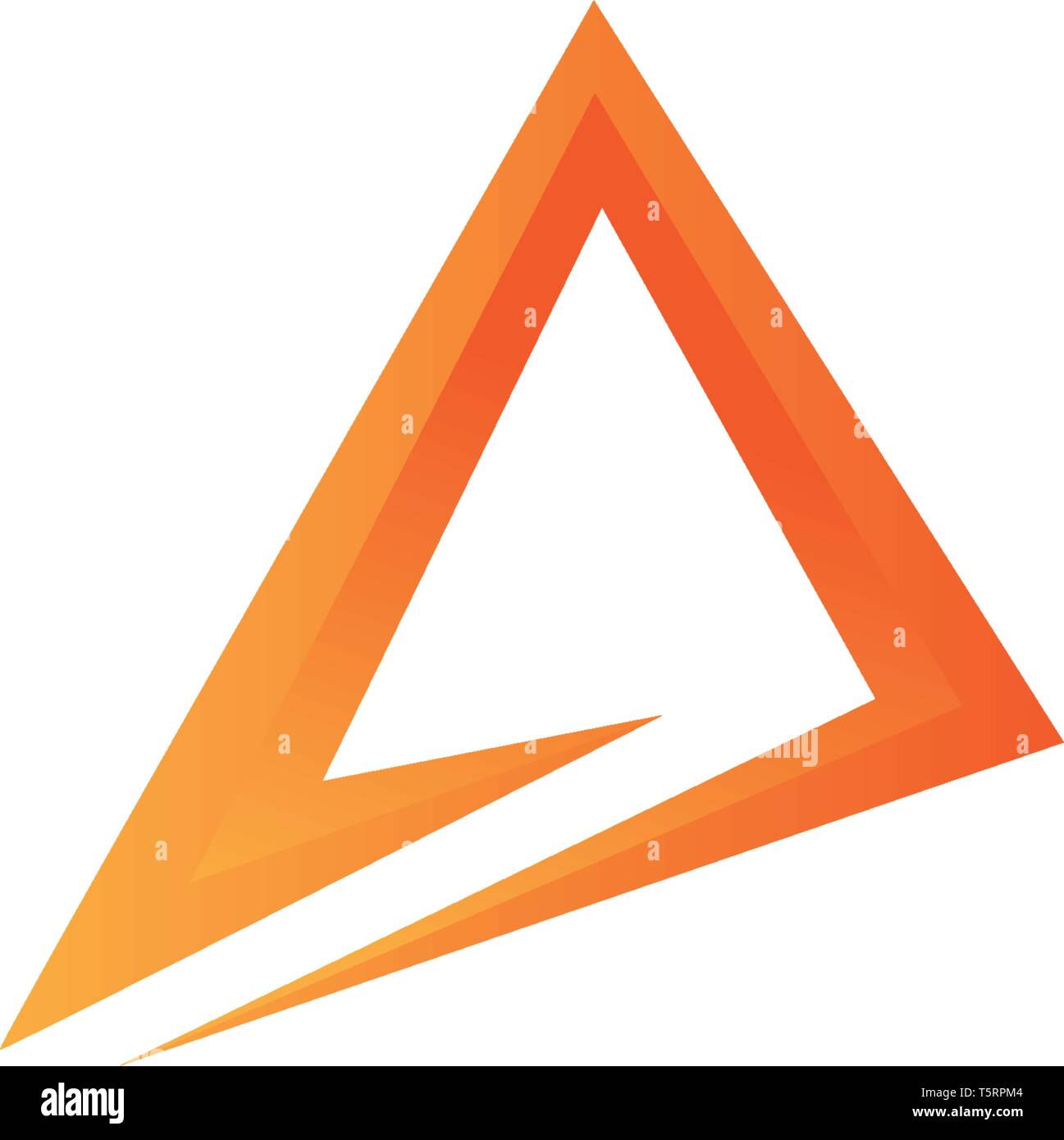 pyramid logo and symbol Business abstract design template Stock Vector ...