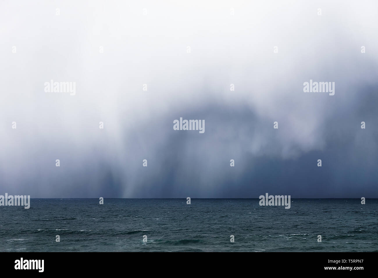 Rain on the sea hi-res stock photography and images - Alamy