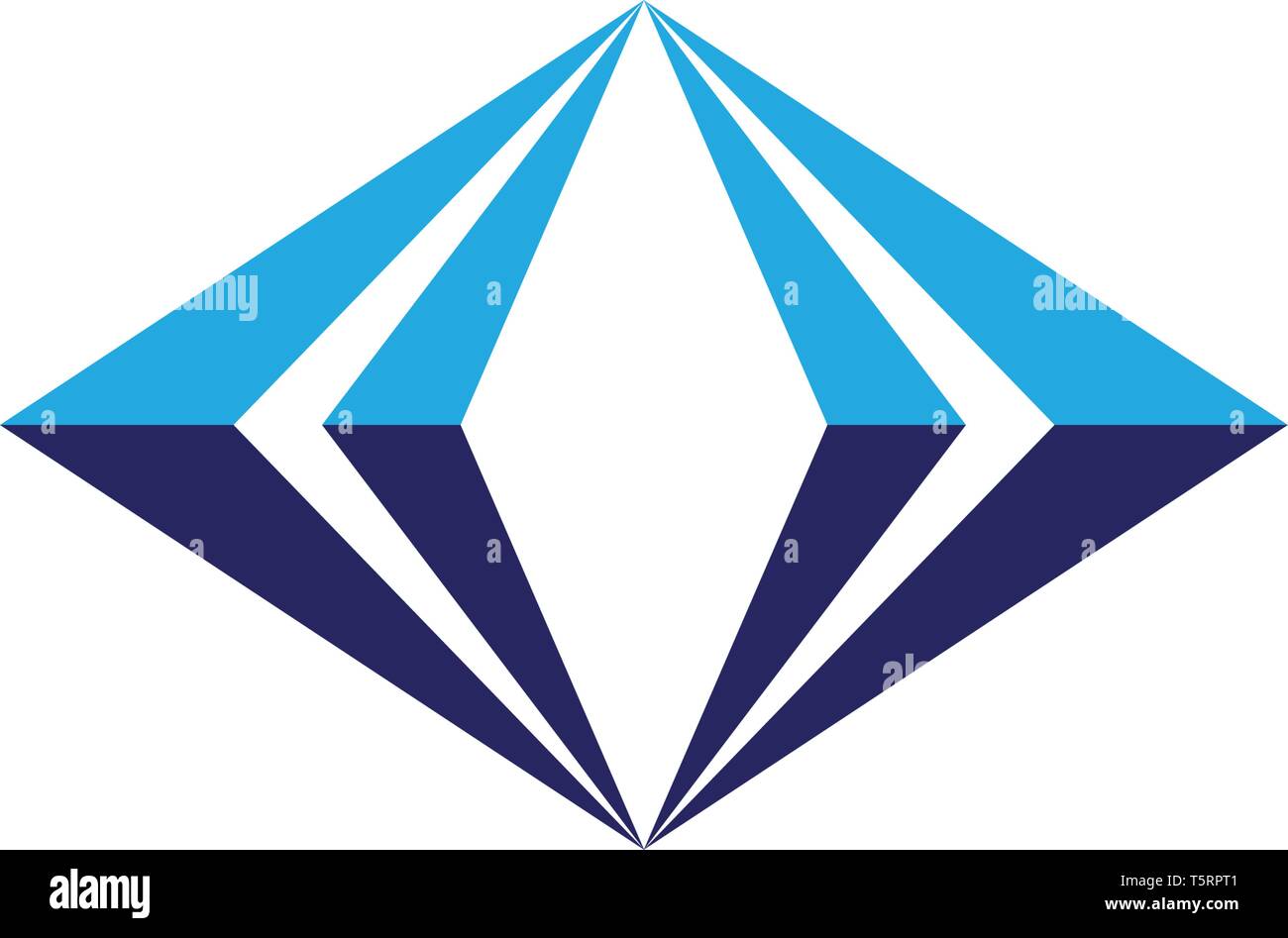 pyramid logo and symbol Business abstract design template Stock Vector ...