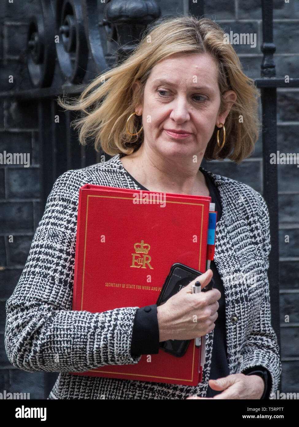 Ministers depart Downing Street following Cabinet Meeting. Featuring ...