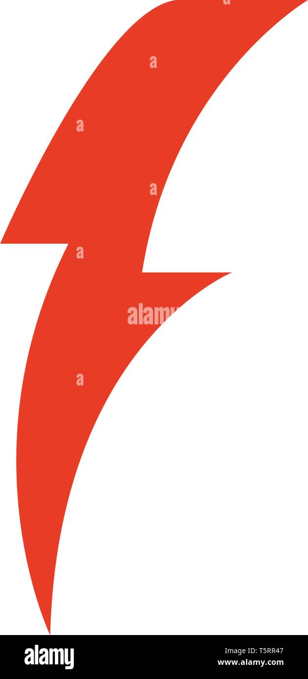Flash thunderbolt logo template Stock Vector Image & Art - Alamy