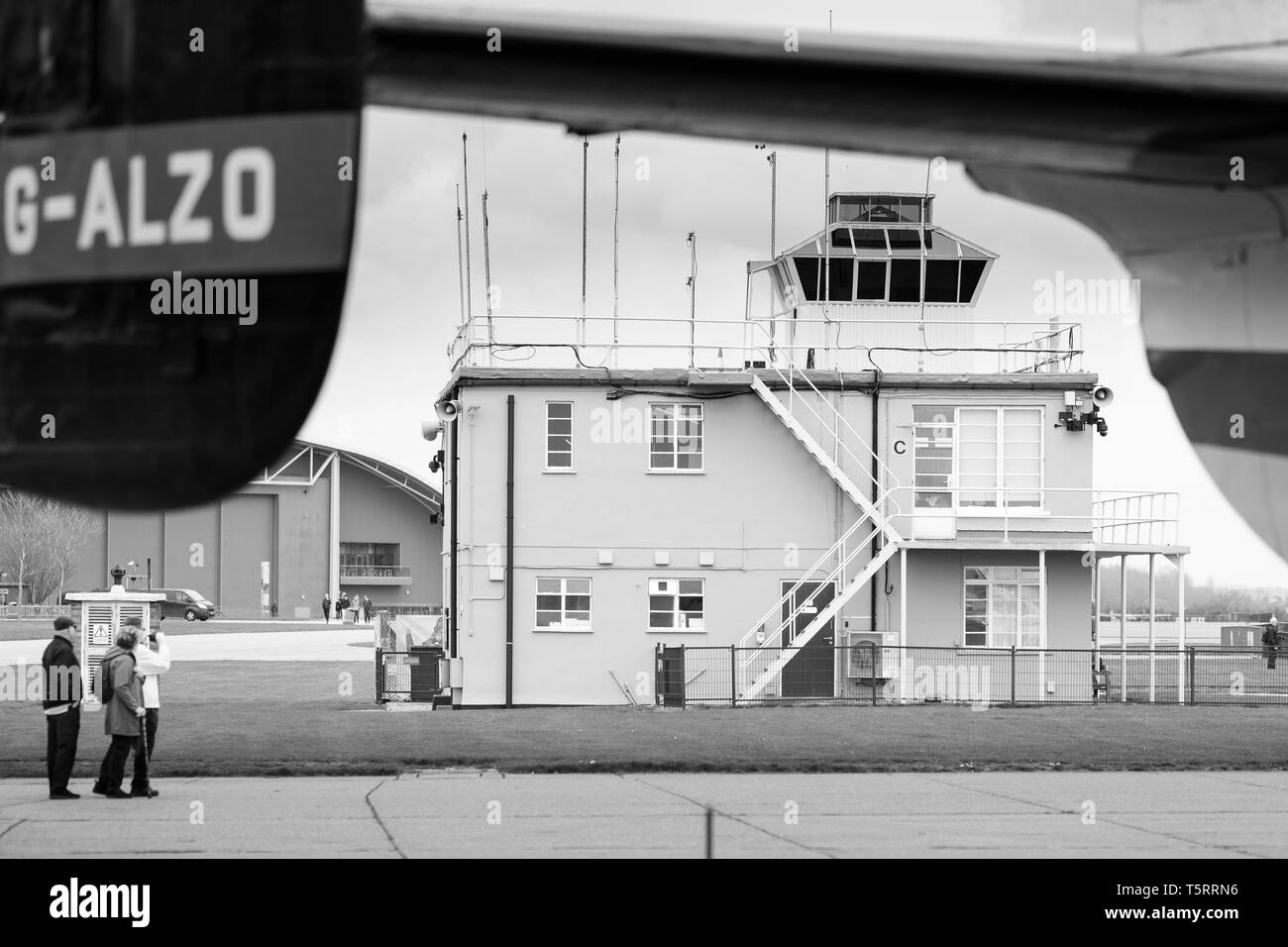 Ww2 control tower hi-res stock photography and images - Alamy