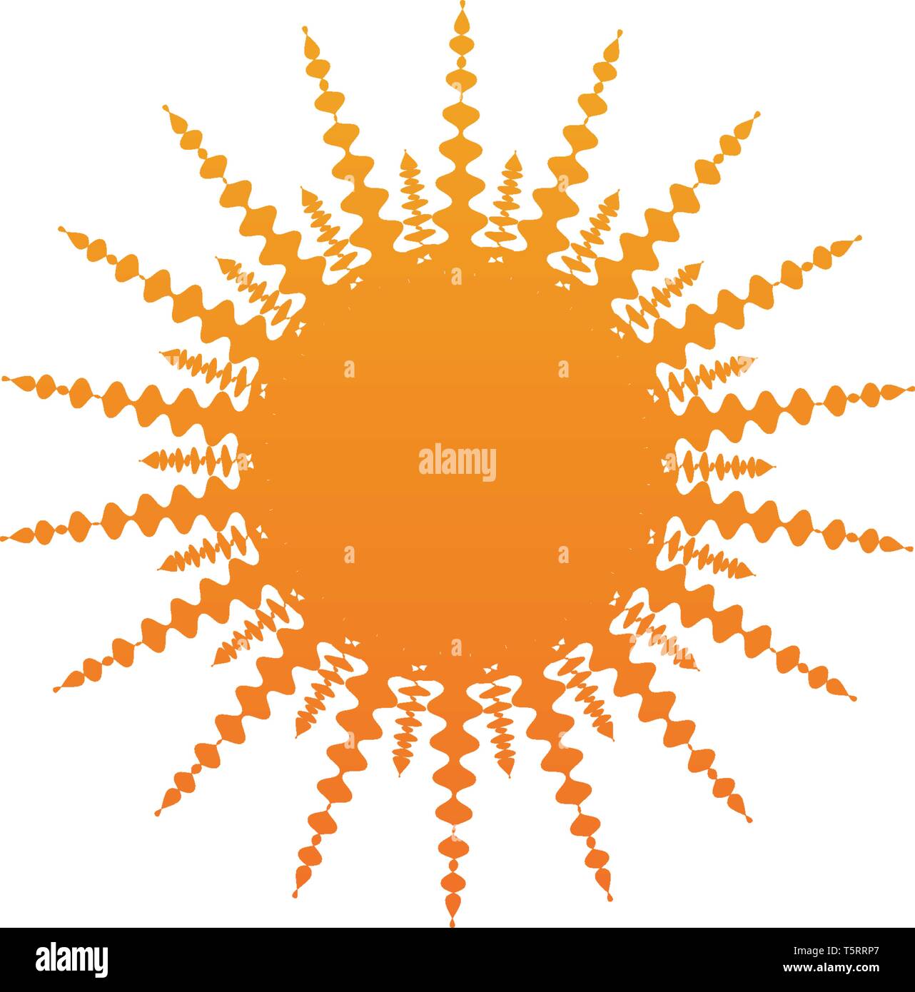 Sun logo and symbol nature Stock Vector Image & Art - Alamy