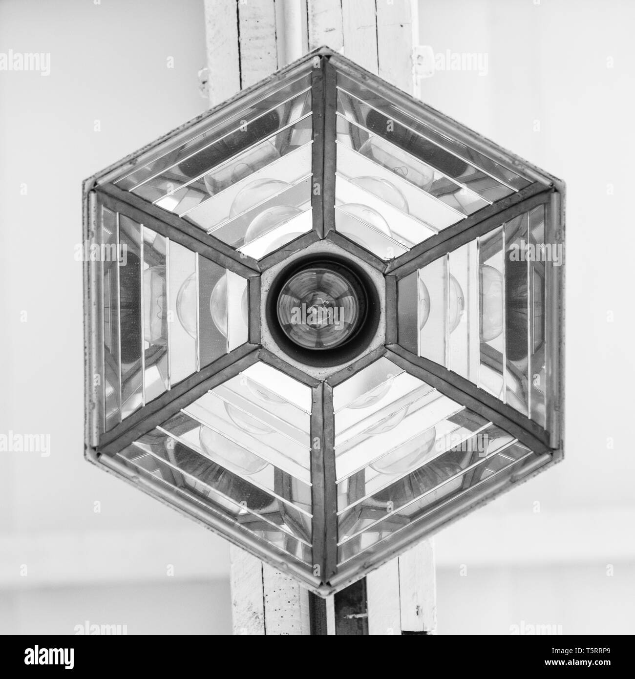 Abstract light fitting Black and White Stock Photos & Images - Alamy