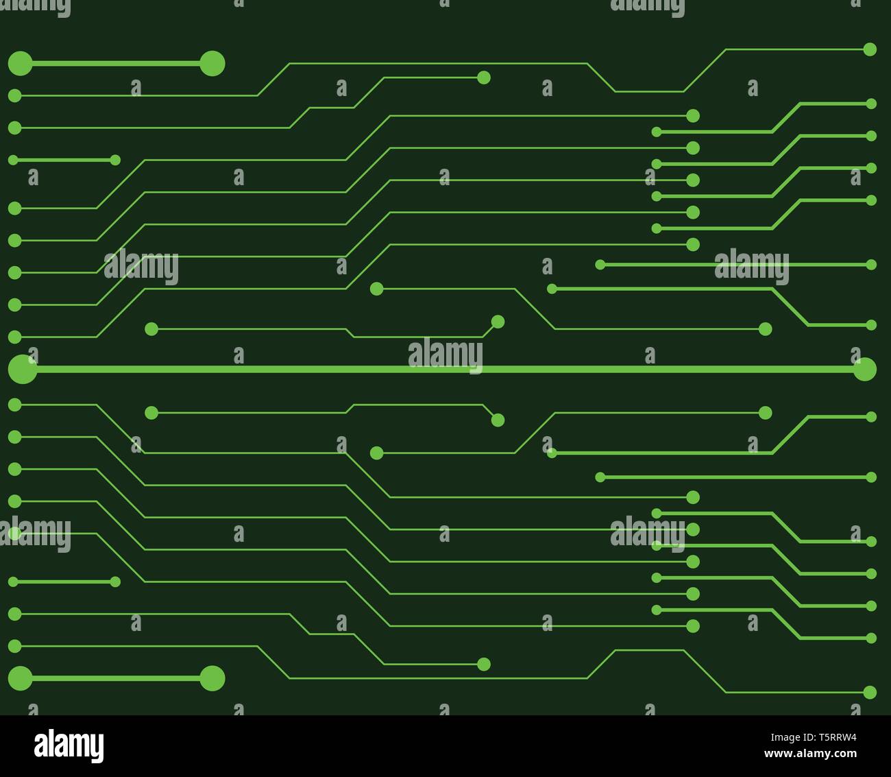 Vector circuit board illustration. EPS10 Stock Vector Image & Art - Alamy