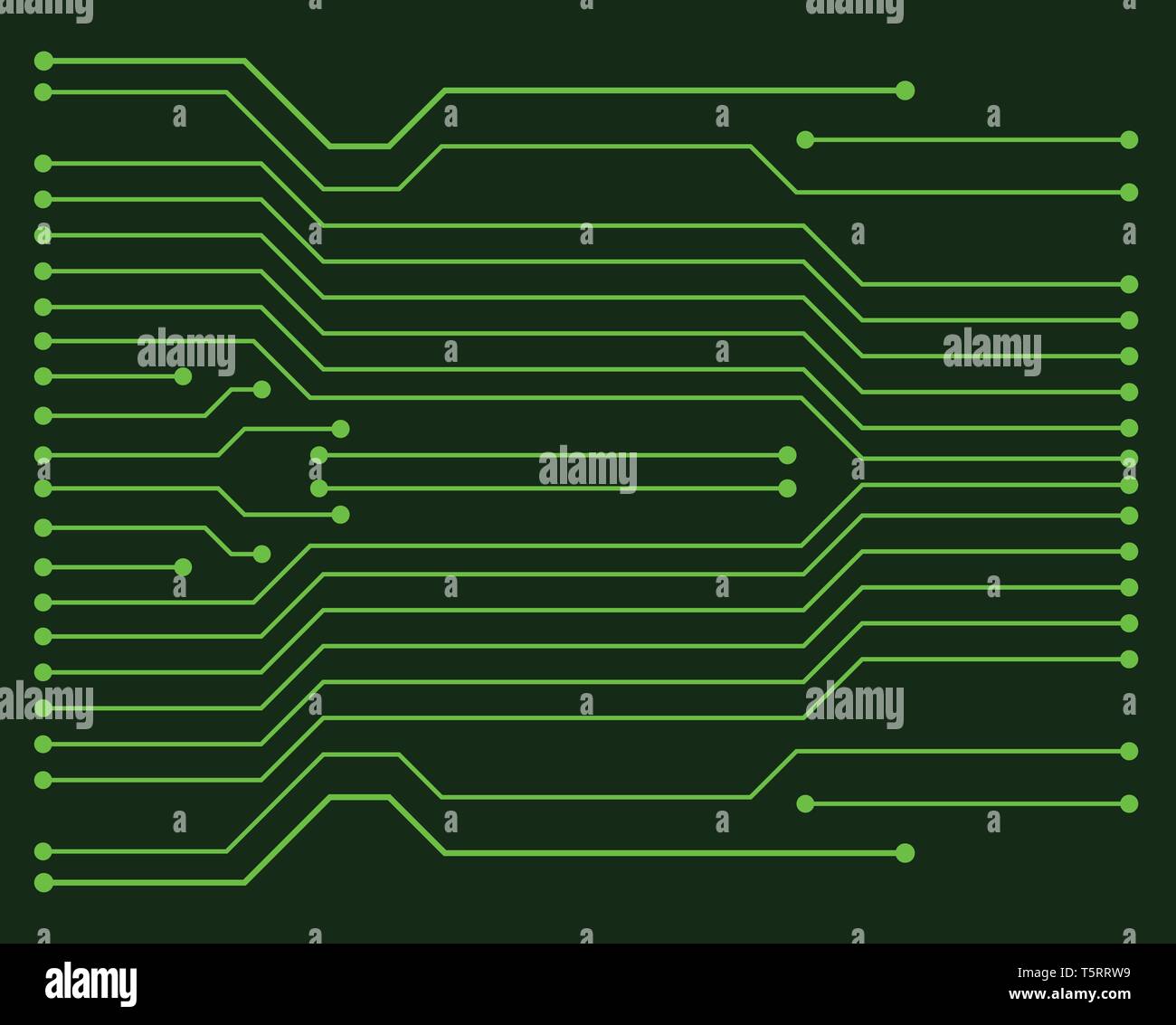 Vector circuit board illustration. EPS10 Stock Vector Image & Art - Alamy