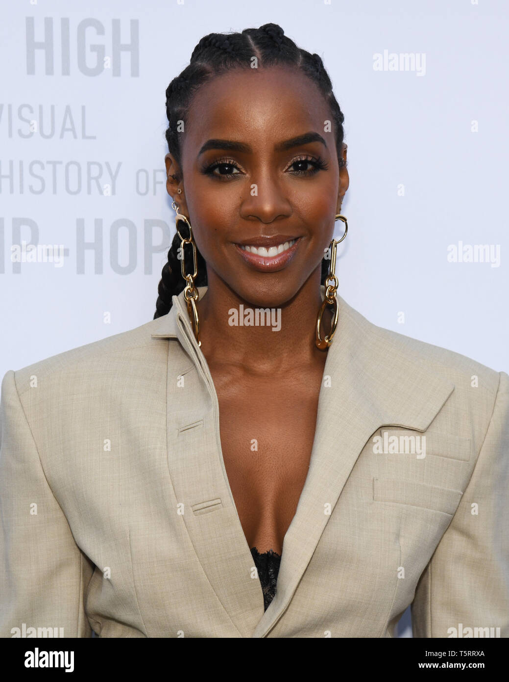 April 25, 2019 - Century City, California, USA - KELLY ROWLAND attends ...