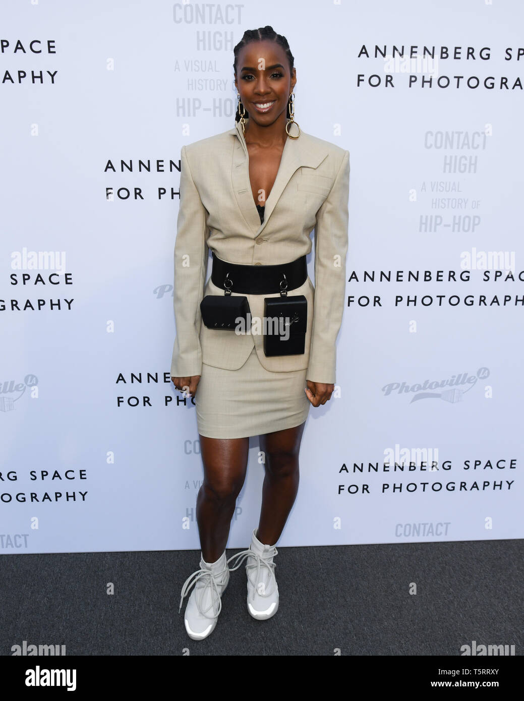 April 25, 2019 - Century City, California, USA - KELLY ROWLAND attends ...