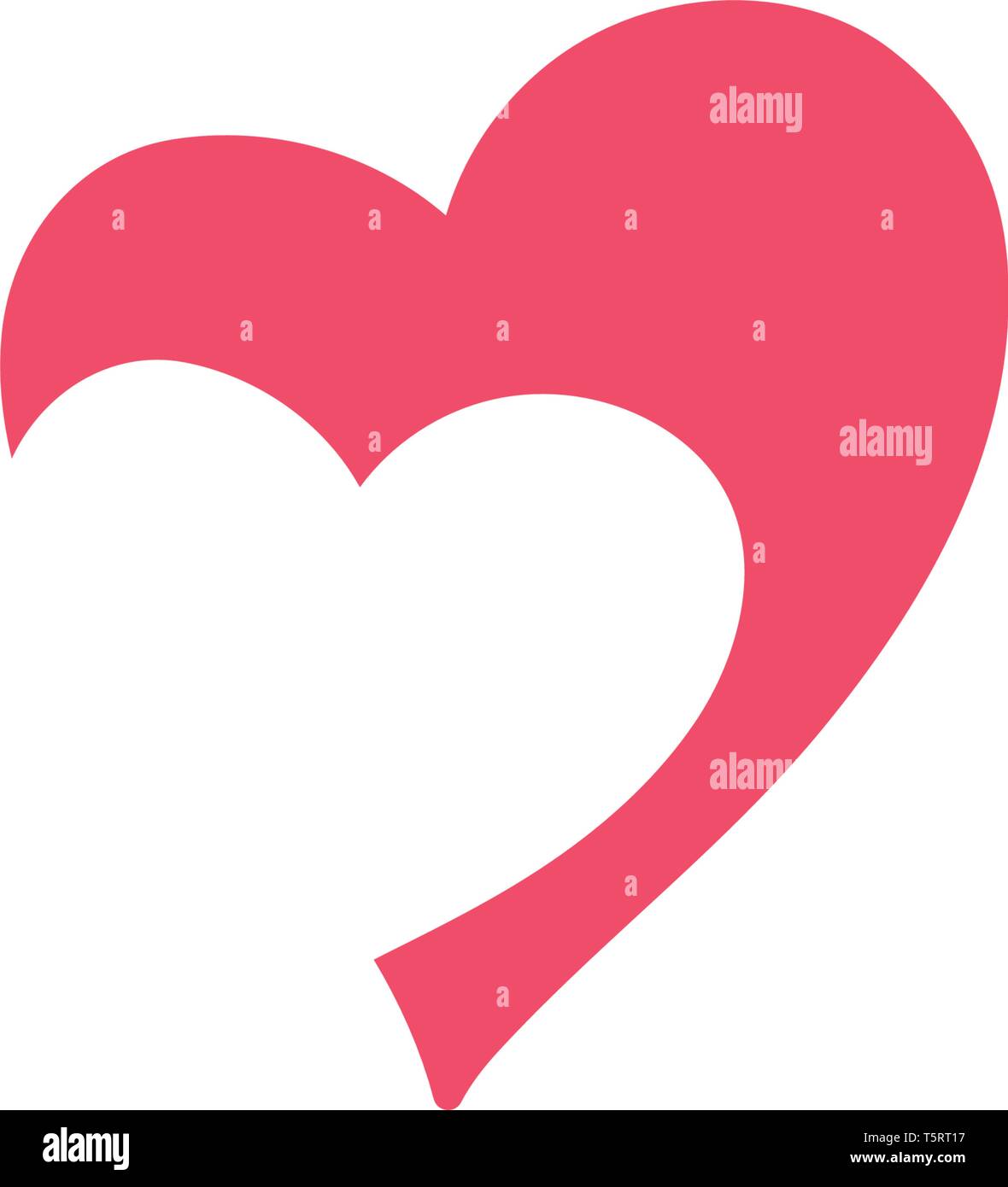 Love heart logo and template vector Stock Vector Image & Art - Alamy