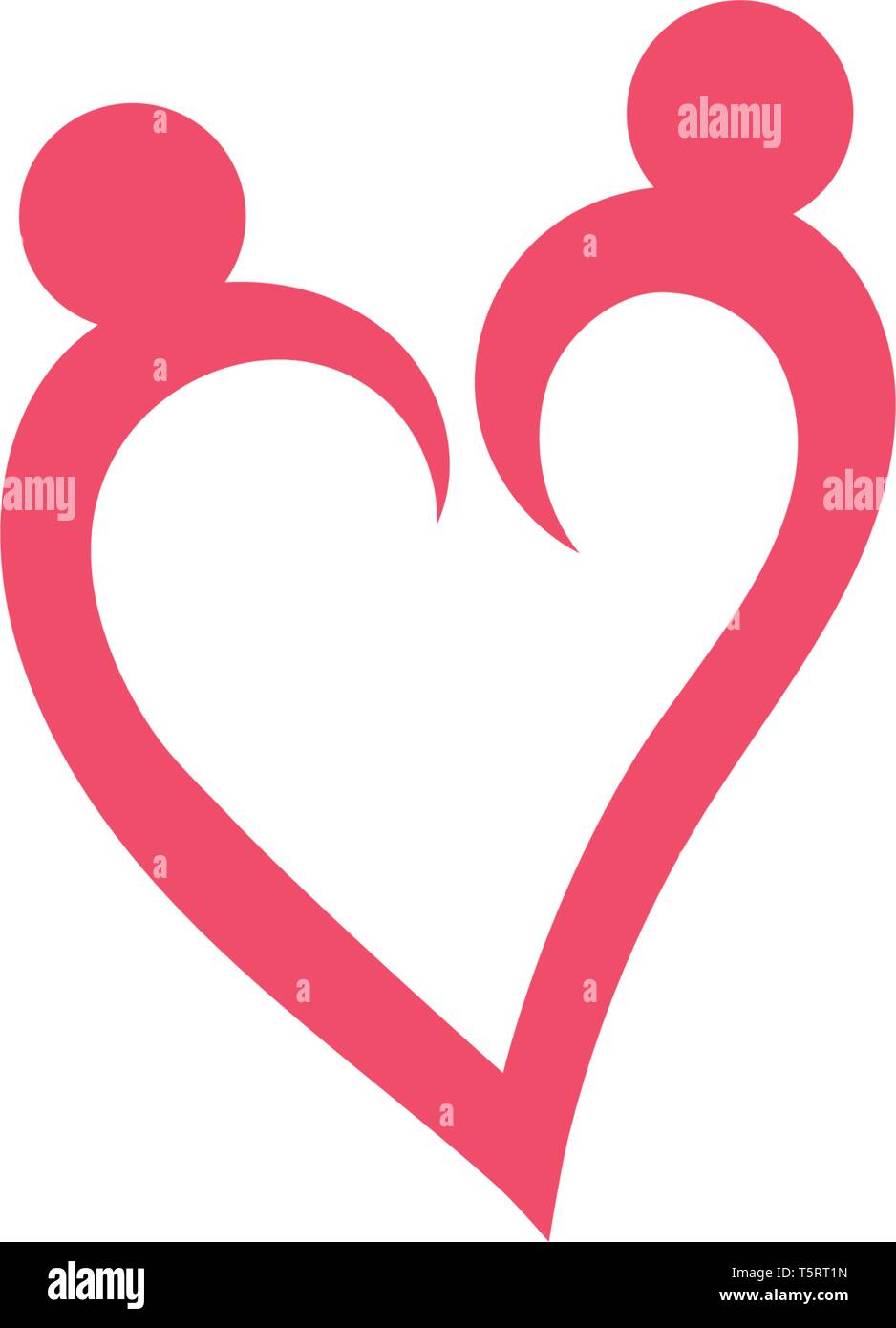 Love heart logo and template vector Stock Vector Image & Art - Alamy