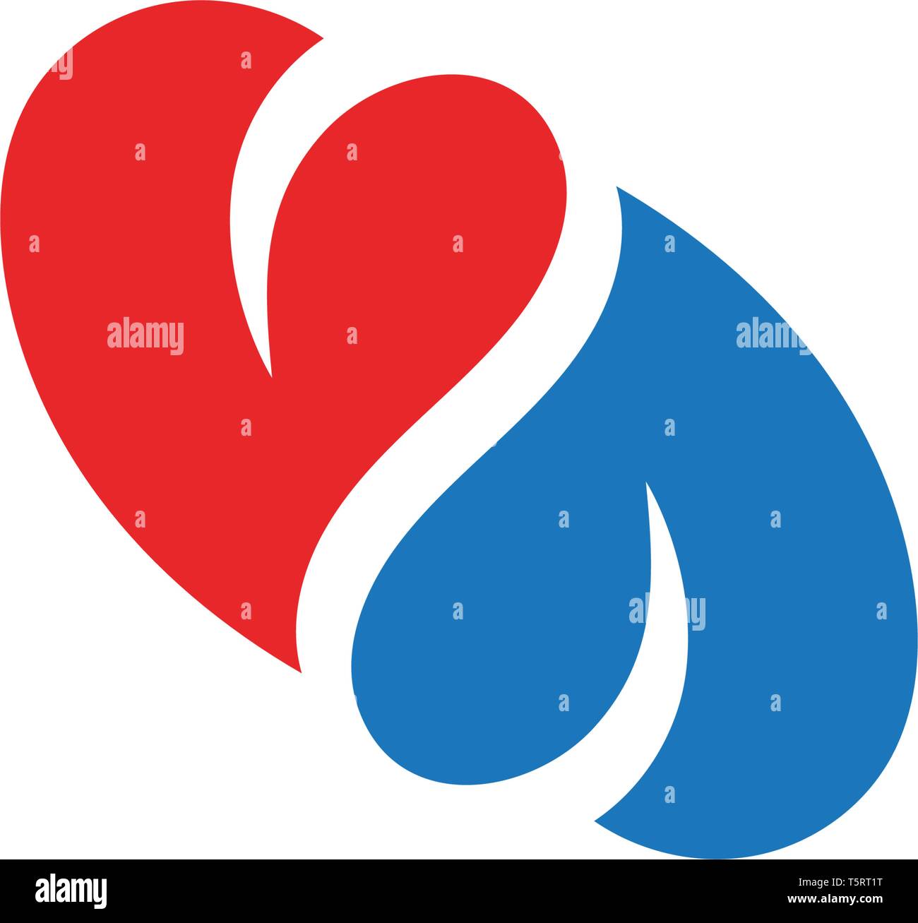 Love heart logo and template vector Stock Vector Image & Art - Alamy