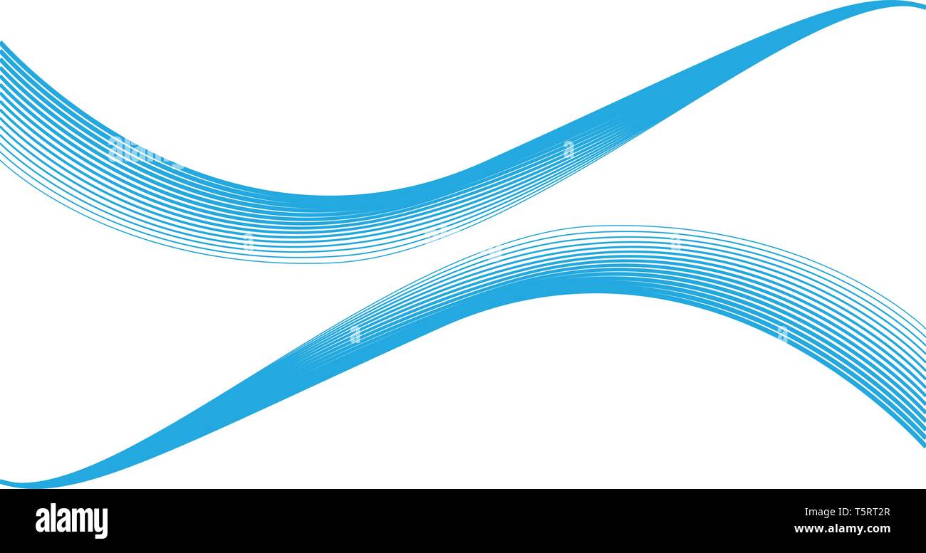 Wave line background vector Stock Vector Image & Art - Alamy