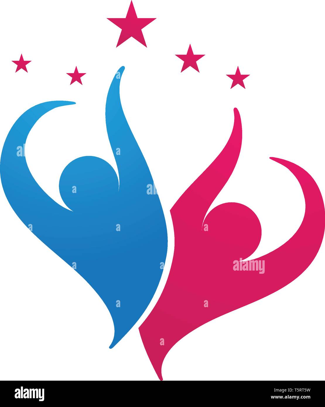 Community group adoption logo vector Stock Vector Image & Art - Alamy