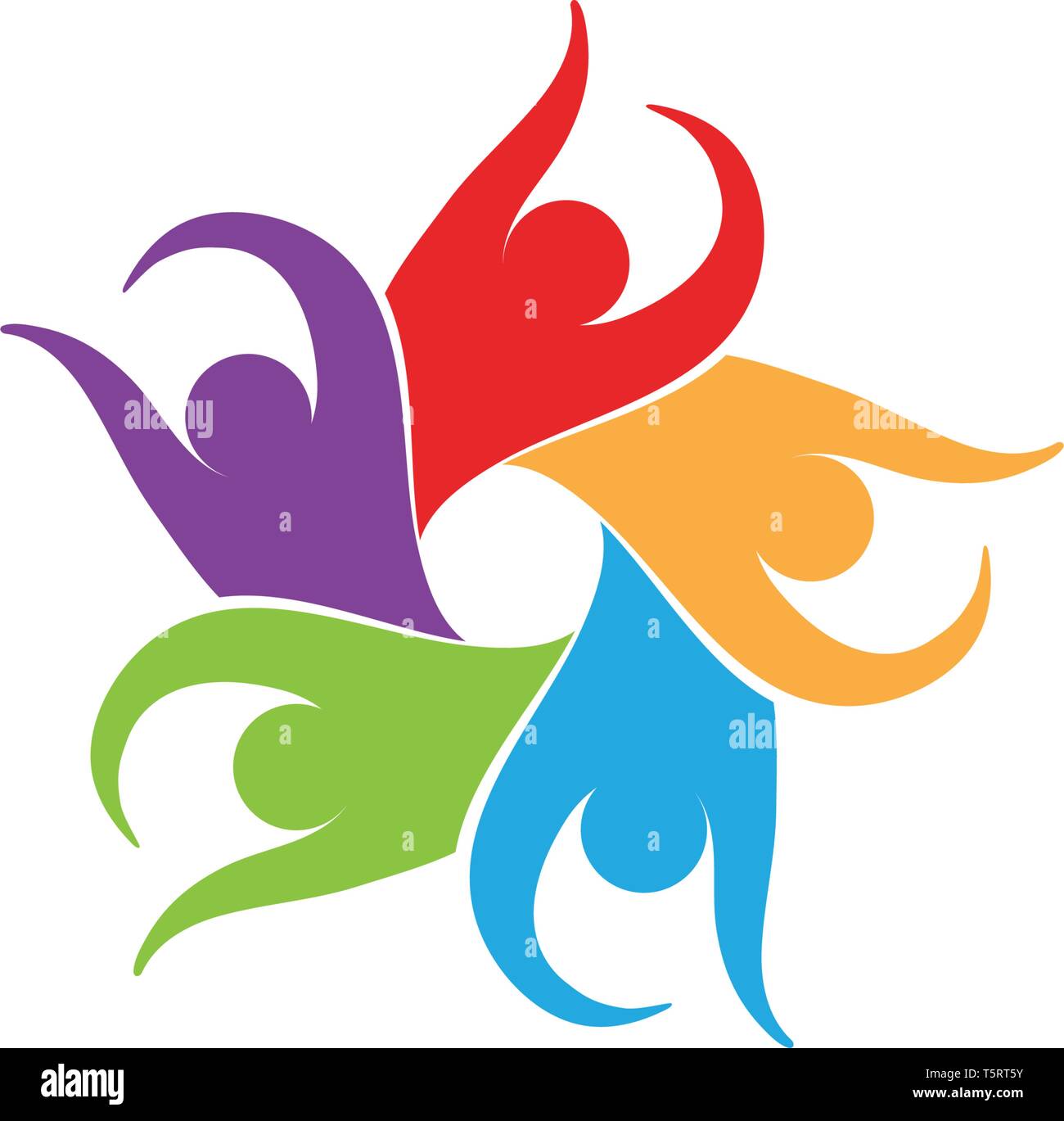 Community group adoption logo vector Stock Vector Image & Art - Alamy