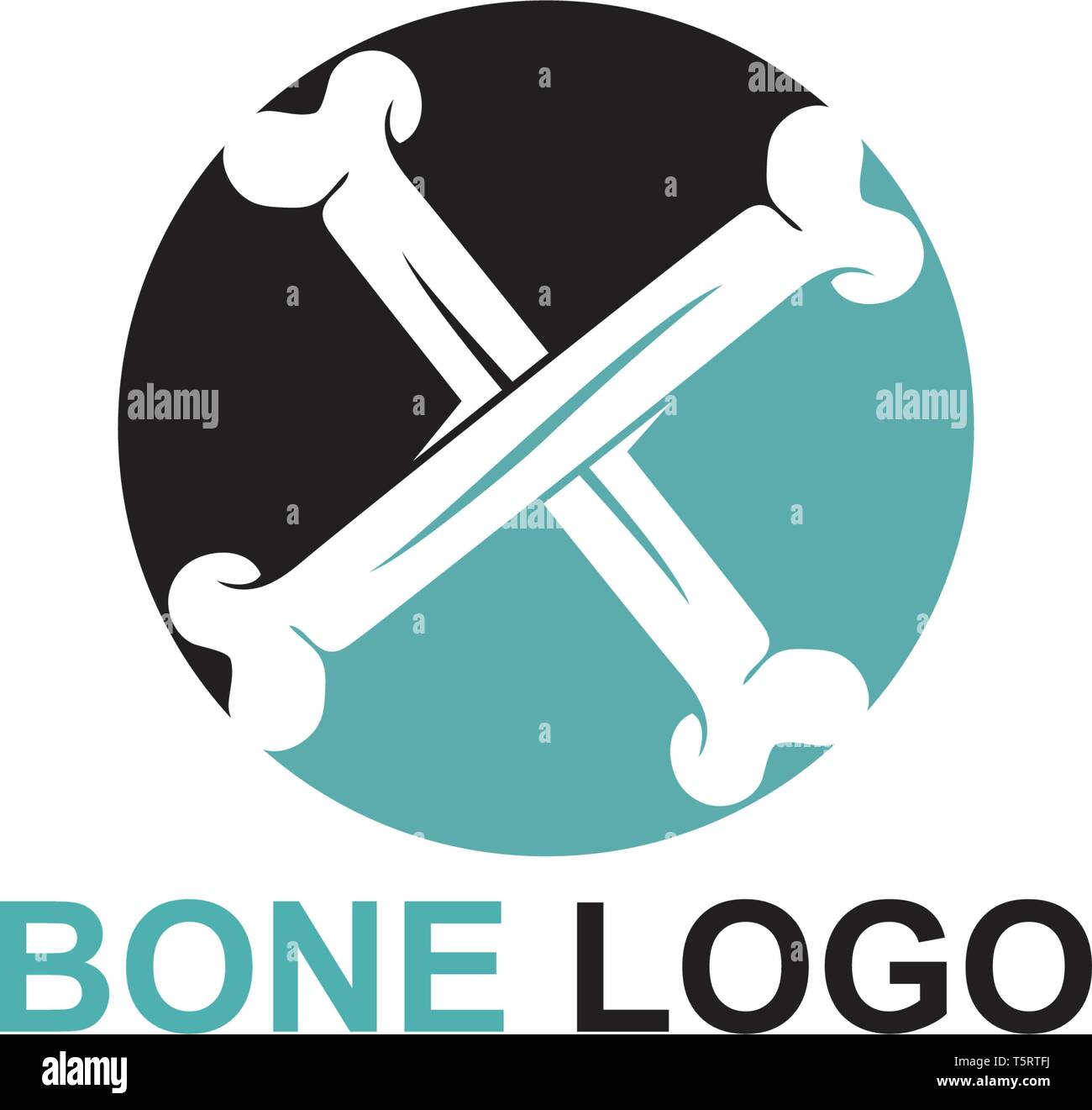 Bone logo vector template Stock Vector Image & Art - Alamy