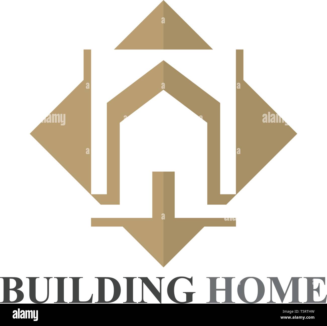 home buildings logo and symbols icons template Stock Vector Image & Art ...