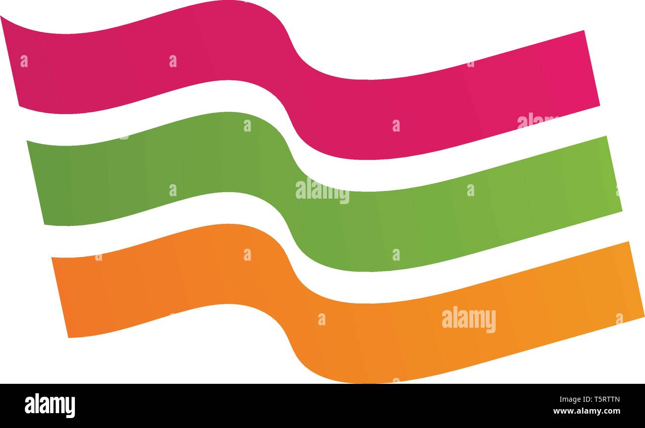 flag template logo and symbol vector Stock Vector Image & Art - Alamy
