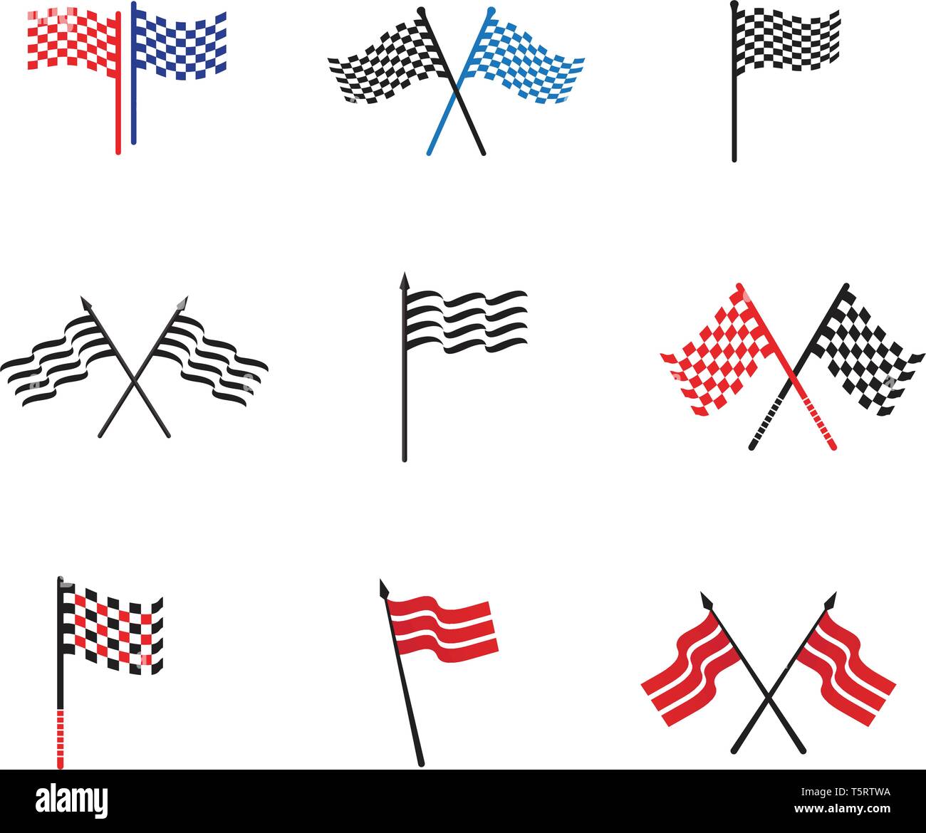 flag template logo and symbol vector Stock Vector Image & Art - Alamy