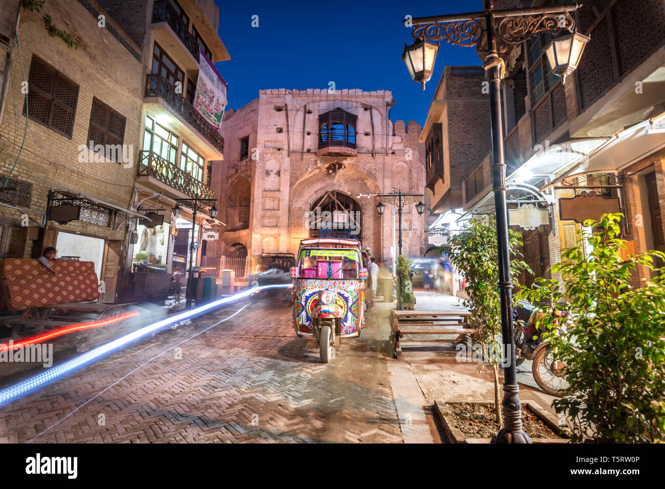 Food street is the cultural heritage of Peshawar, Pakistan Stock Photo ...