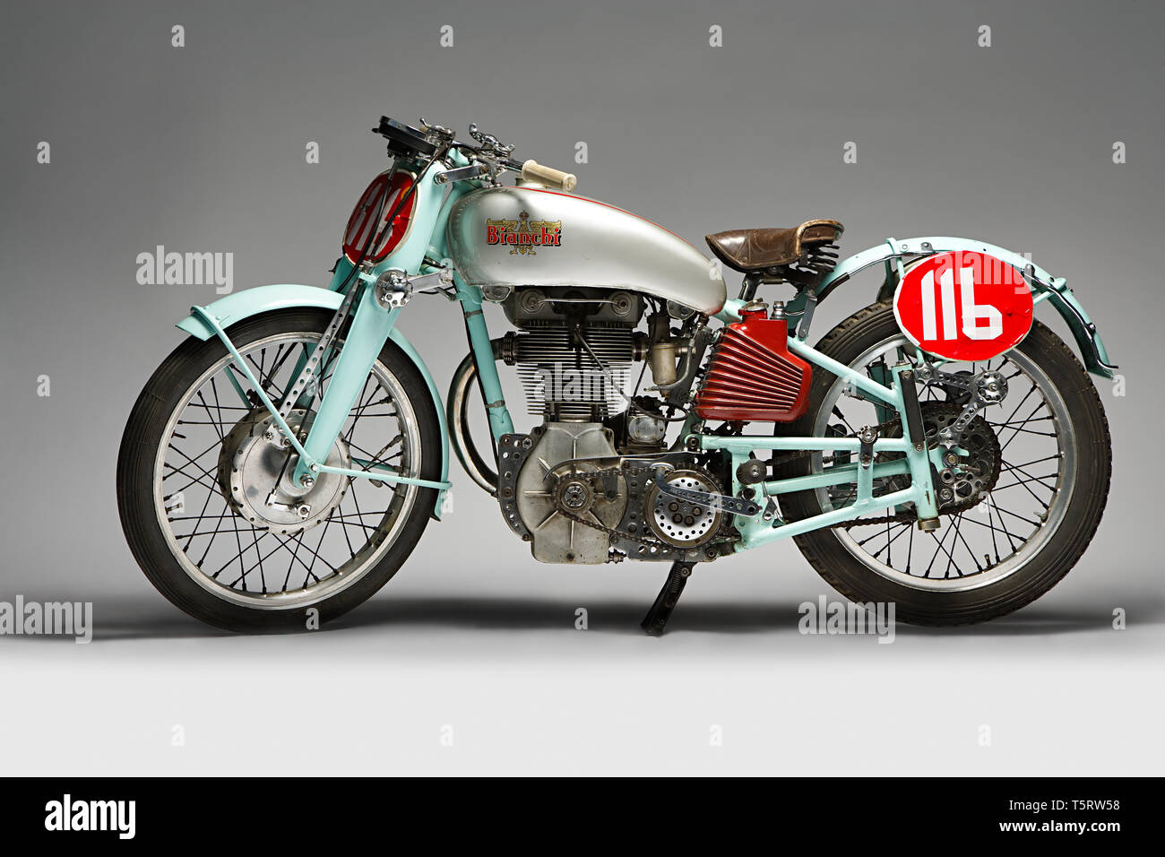 Moto d'epoca Bianchi Freccia Azzurra 500 Corsa. Marca: Bianchi modello ...