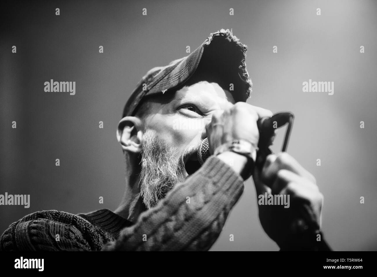 Netherlands, Tilburg - April 12, 2019. The American sludge metal band ...