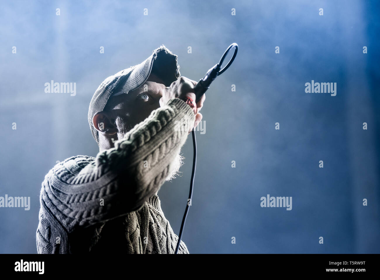 Netherlands, Tilburg - April 14, 2019. The American sludge metal band ...