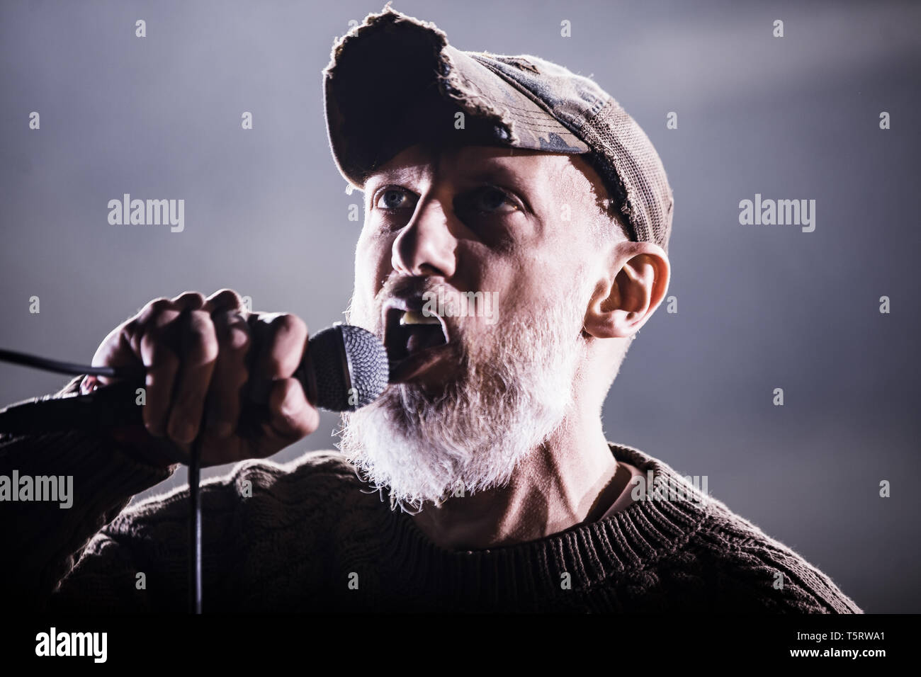 Netherlands, Tilburg - April 14, 2019. The American sludge metal band ...