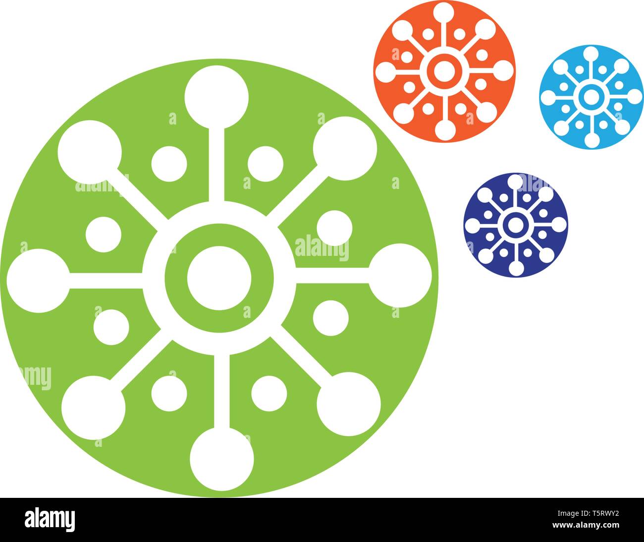 Dandelion flower logo vector template Stock Vector Image & Art - Alamy