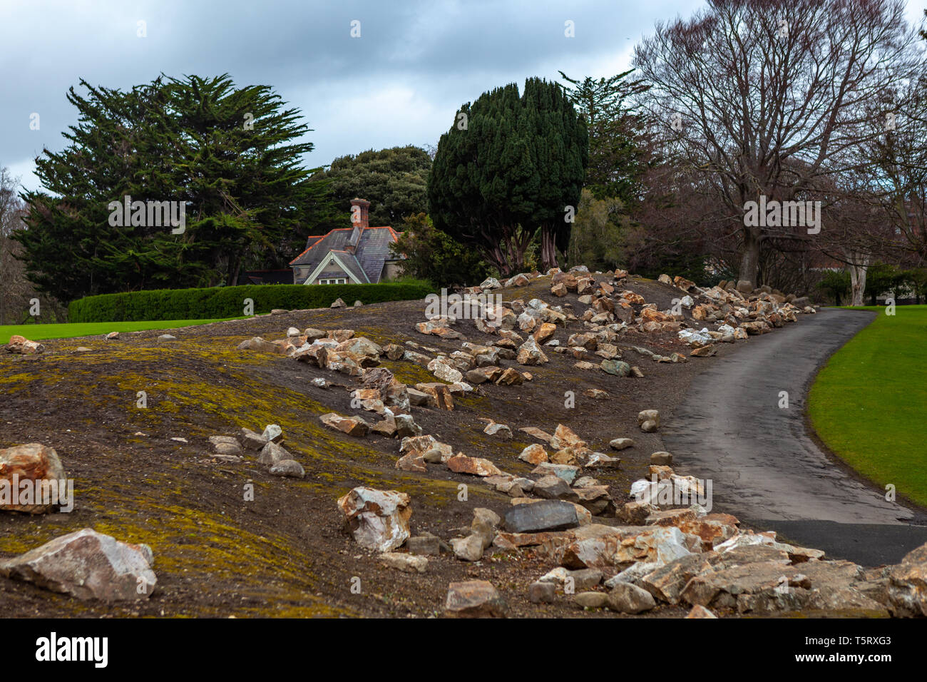 Dublin, Ireland – March 2019. Famous Phoenix Park in Dublin Stock Photo ...