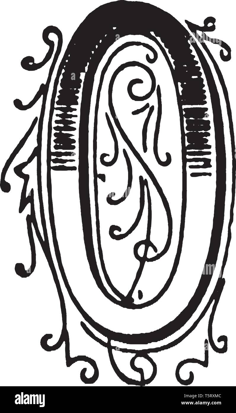 Decorative Letter O
