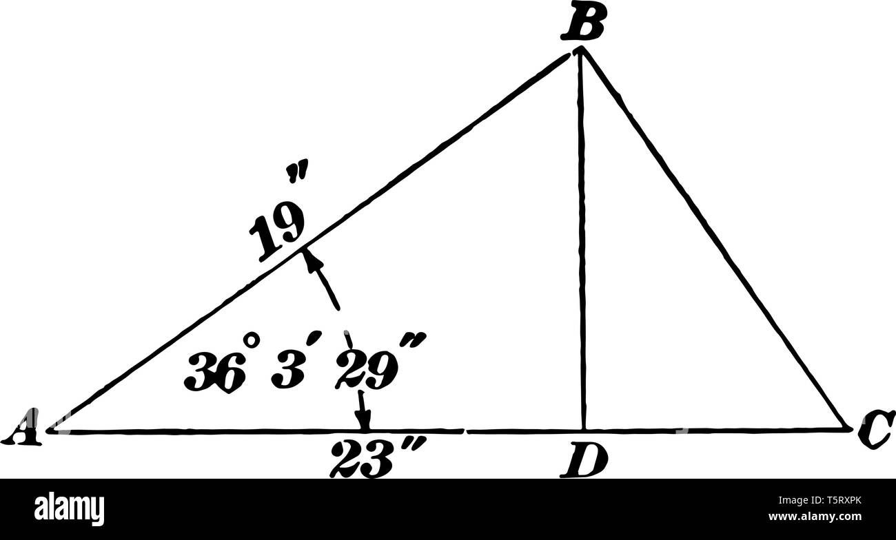 Oblique Triangle Real Life