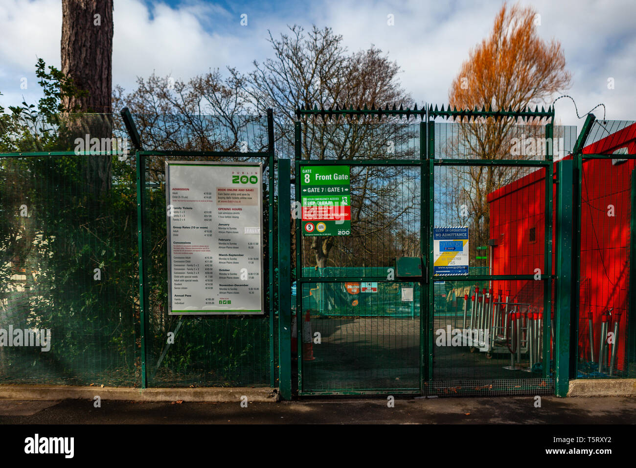 Dublin, Ireland – March 2019. Famous Phoenix Park in Dublin Stock Photo ...