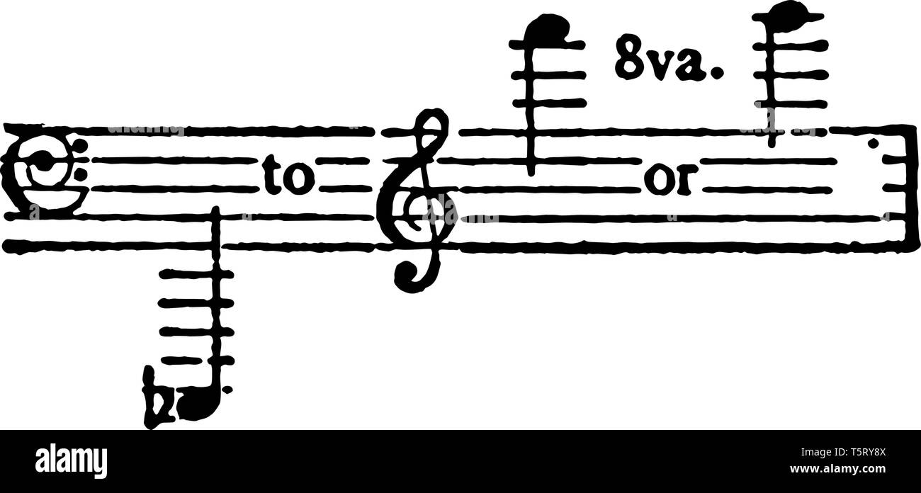 6 octaves Stock Vector Images - Alamy