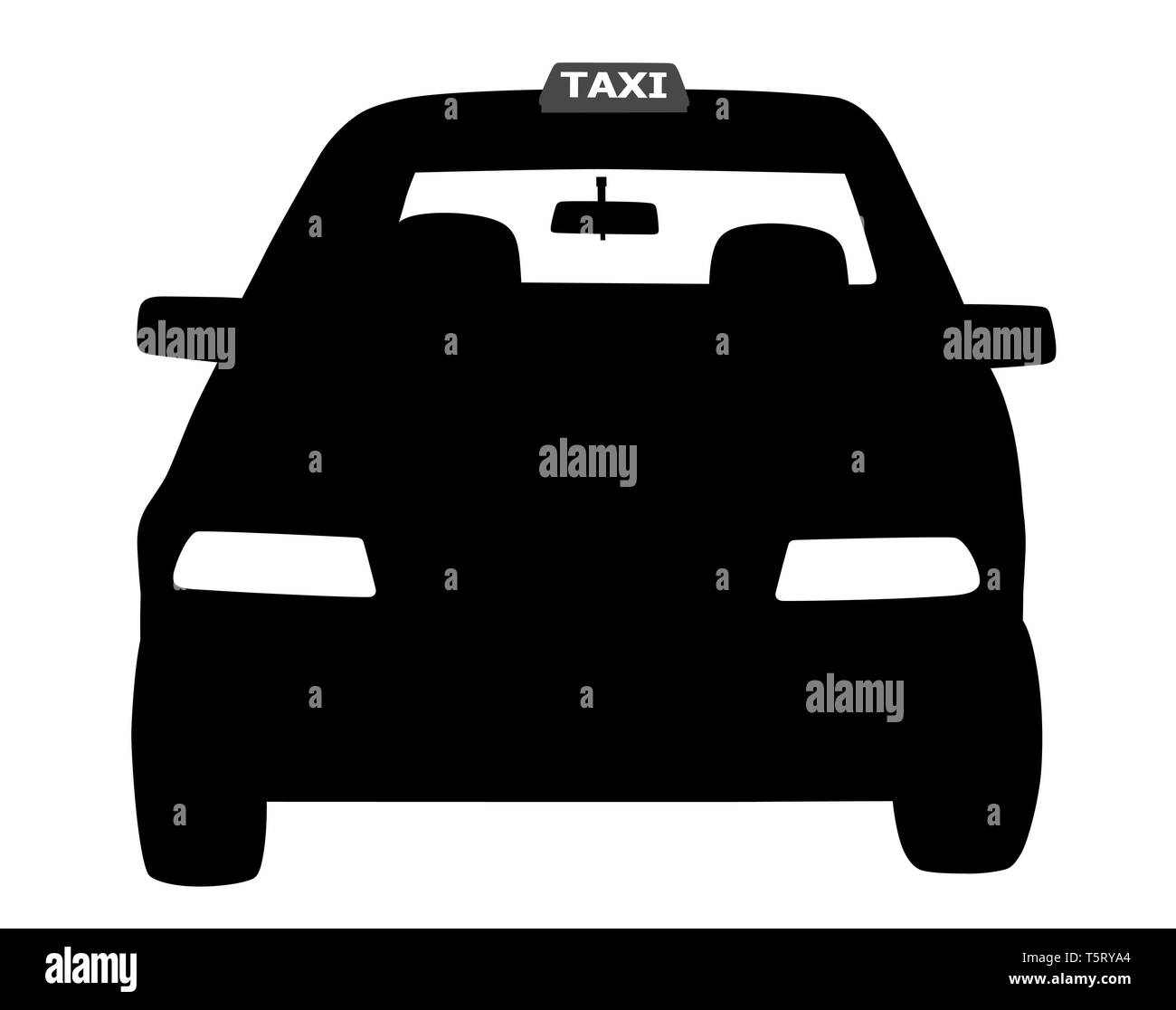 Rearview town Stock Vector Images - Alamy