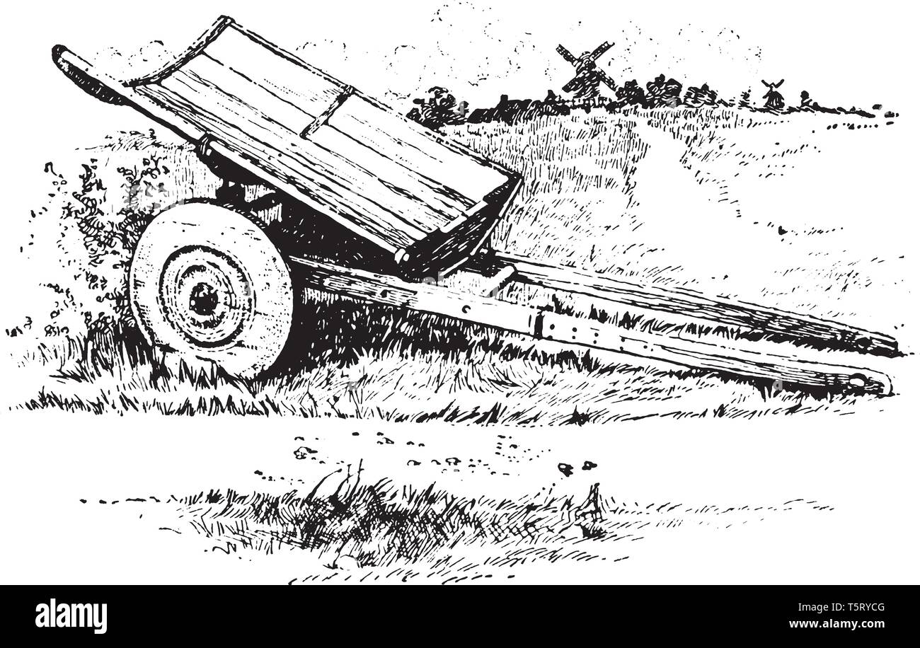 Tractor towed Stock Vector Images - Alamy