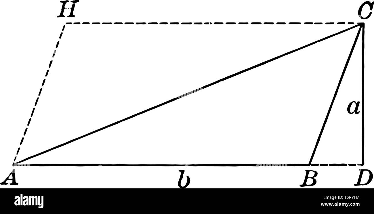An image showing the area of a triangle. In this image, three triangles ...