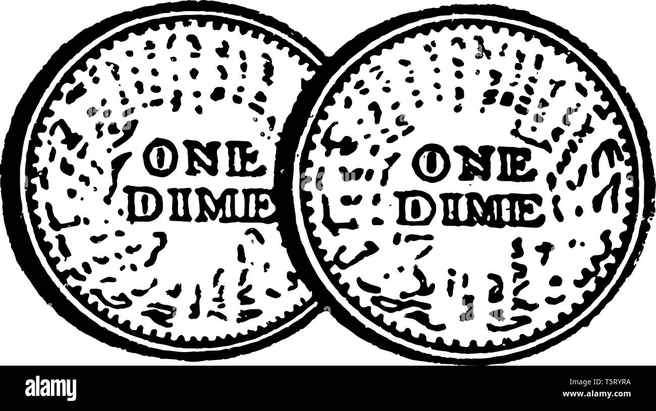 Clipart Dime