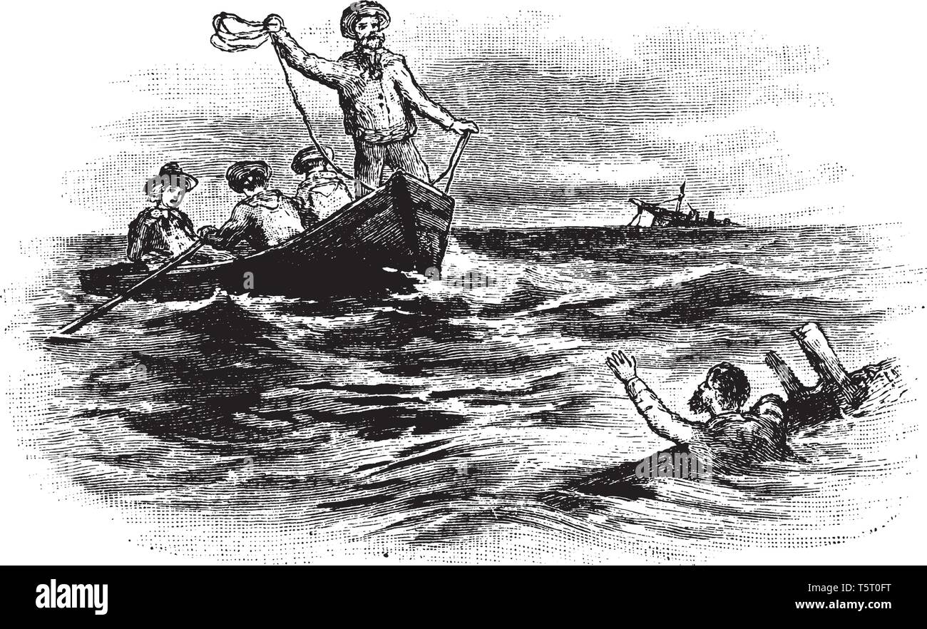 Shipwrecked wrecked Stock Vector Images - Alamy