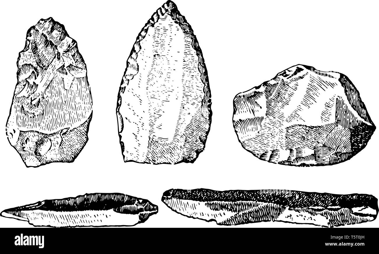 Paleolithic Black and White Stock Photos & Images - Alamy