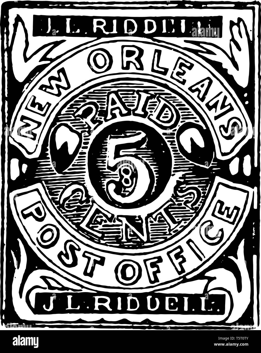 5 cent stamp hi-res stock photography and images - Alamy