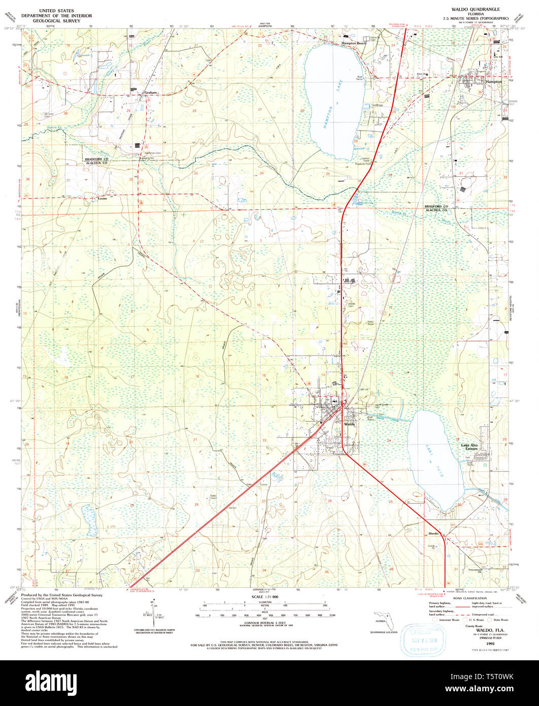 Waldo map hi-res stock photography and images - Alamy