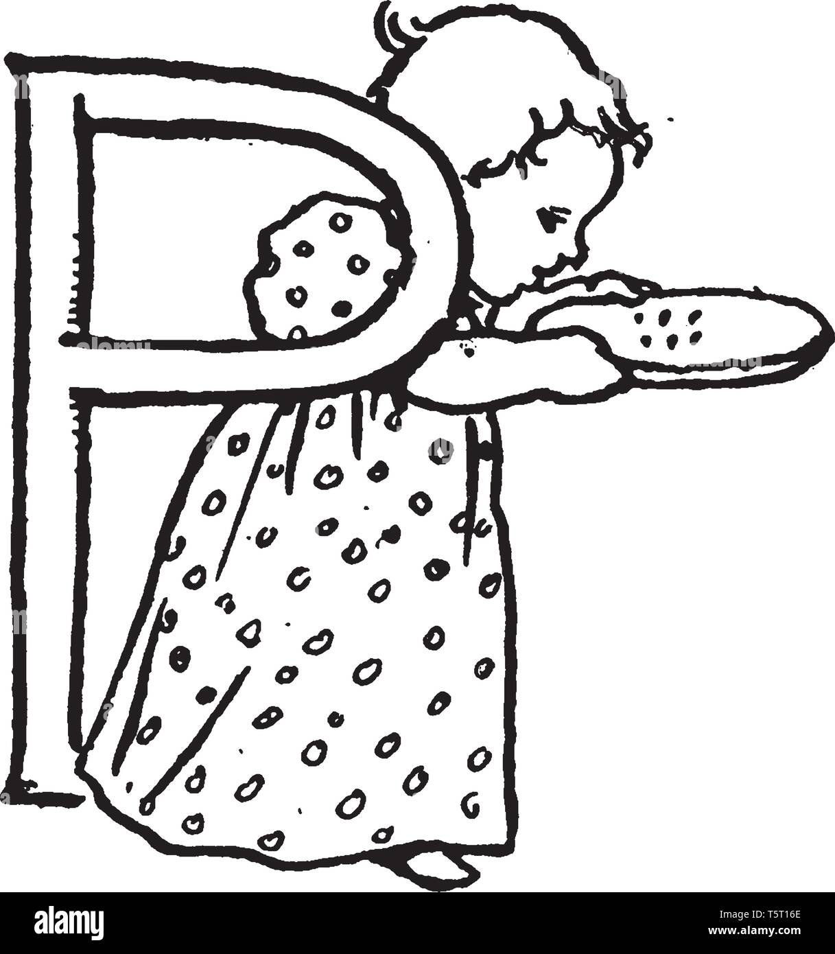 Capital p Stock Vector Images - Alamy