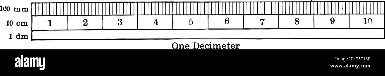 Metric ruler Stock Vector Images - Alamy